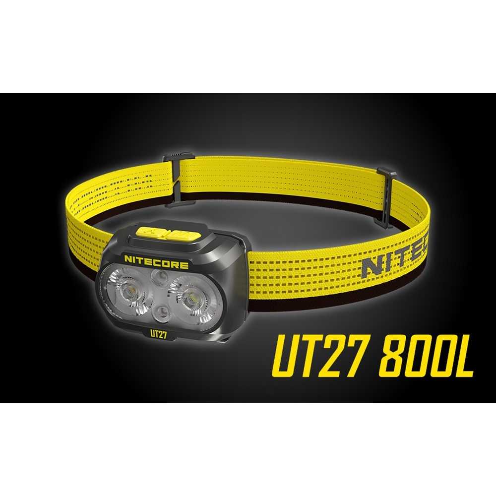 Jual NITECORE Headlamp LED Senter Kepala Triple Light IP66 800