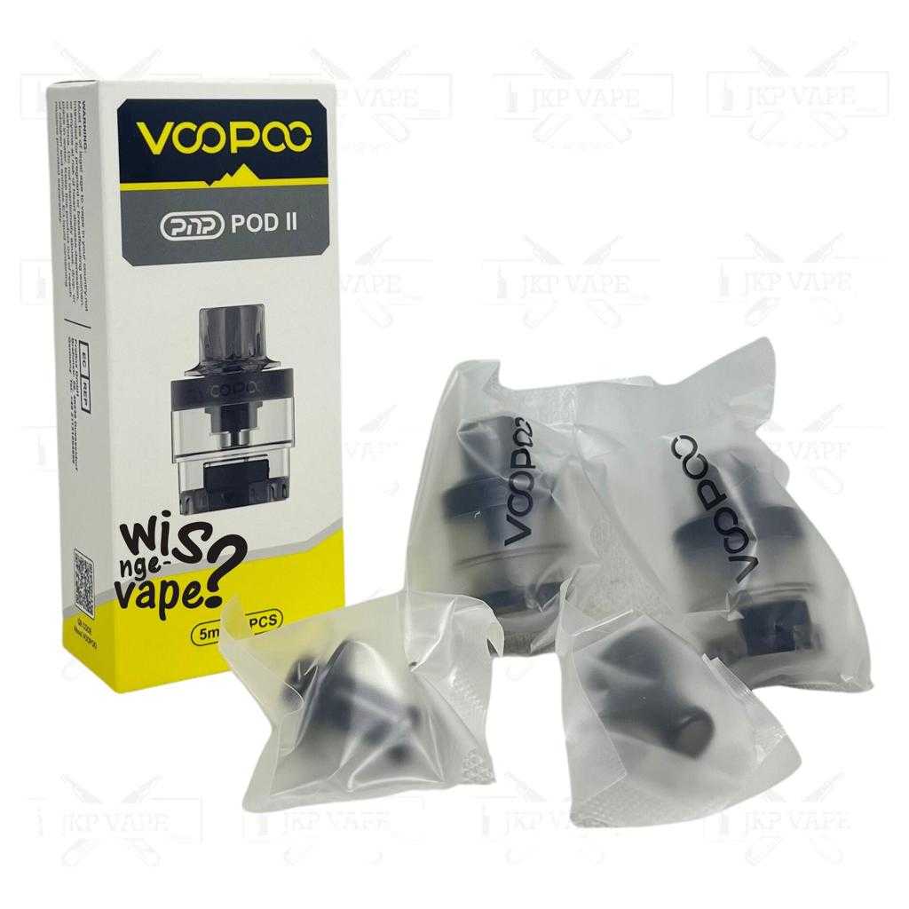 Jual Cartridge Voopoo PNP Pod II 4.5ml - Catridge For Drag E60