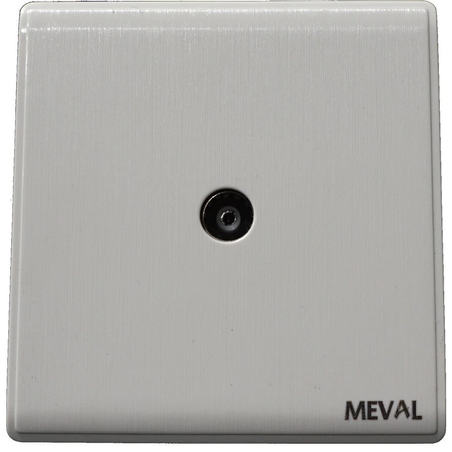 Jual Meval - Socket TV White Hairline - SSI-WV2 | Jakmall.com