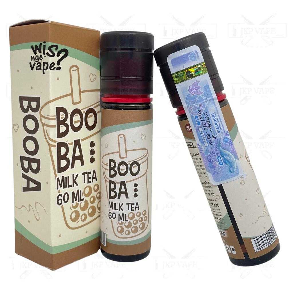 Jual Booba Milk Tea 60ml - Boba Milk Tea Liquid By EJM USA