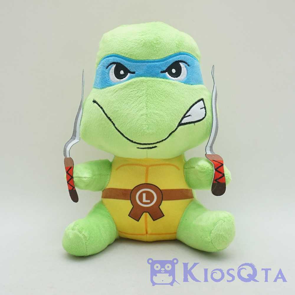 Jual boneka kura kura ninja leonardo biru TMNT bawa pedang medium