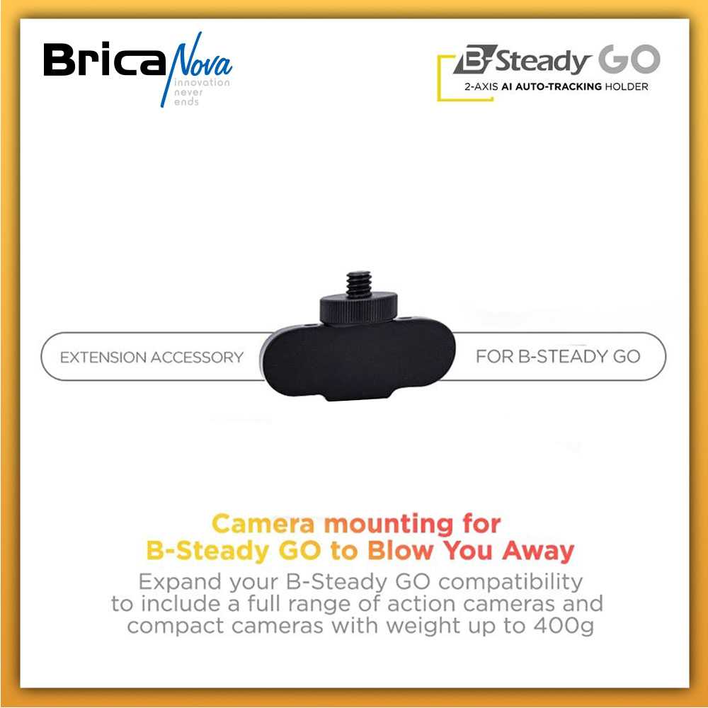 Jual Brica B-Steady GO Camera/Actioncam Adapter BSGO - Original