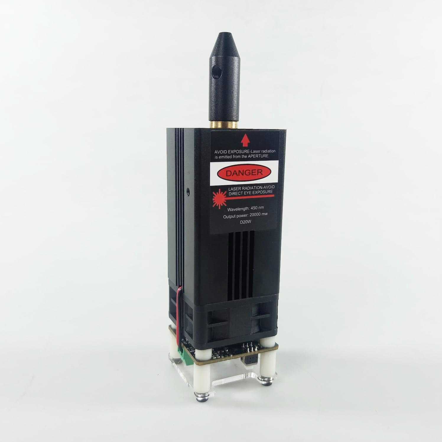 Jual BENBOX Modul Laser Head CNC Cutting Engraving Blue Light