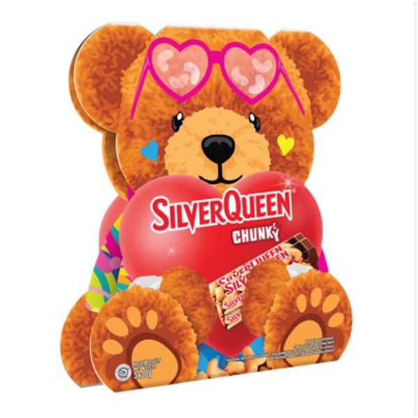 Jual Silver Queen Chunky Bear Love Chocolate - SilverQueen