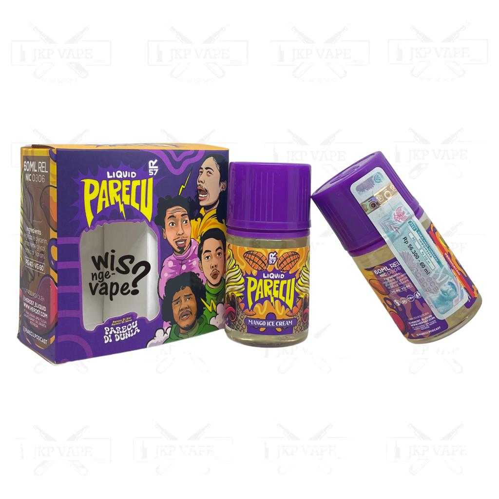 Jual Parecu 60ml - Liquid Vape By Parecu Podcast x Hero57