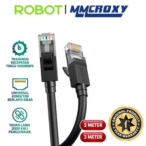 Jual ROBOT RFC02/RFC03 Kabel Ethernet/LAN Cat 6 1000Mbps | Jakmall.com
