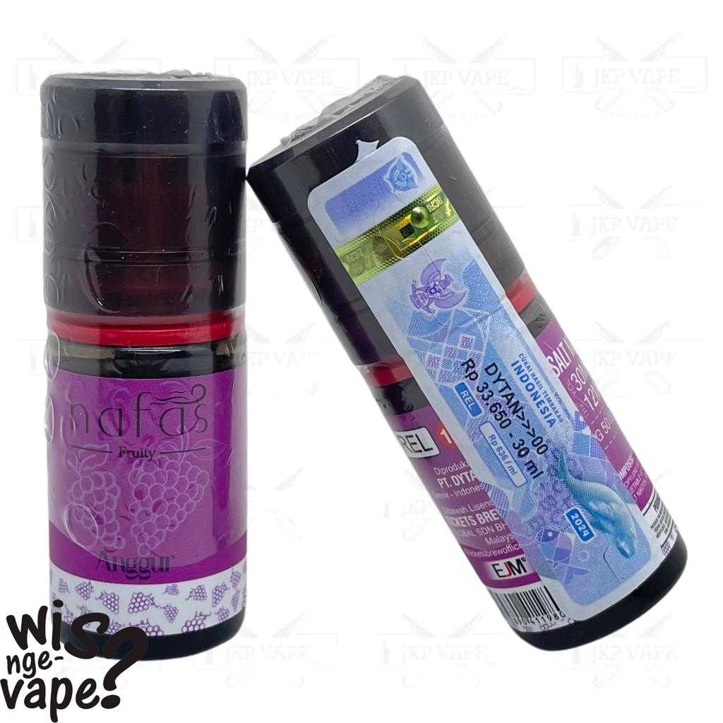 Jual Nafas Anggur Fruity 30ml - Grape Salt Nic Liquid By Tickets