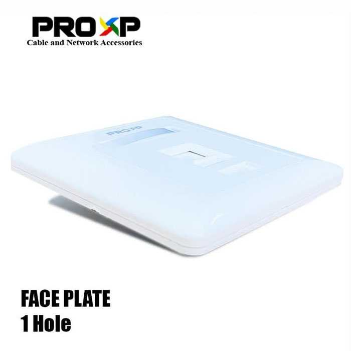 Jual PROXP FP101 Face Plate Panel 1 Hole | Jakmall.com