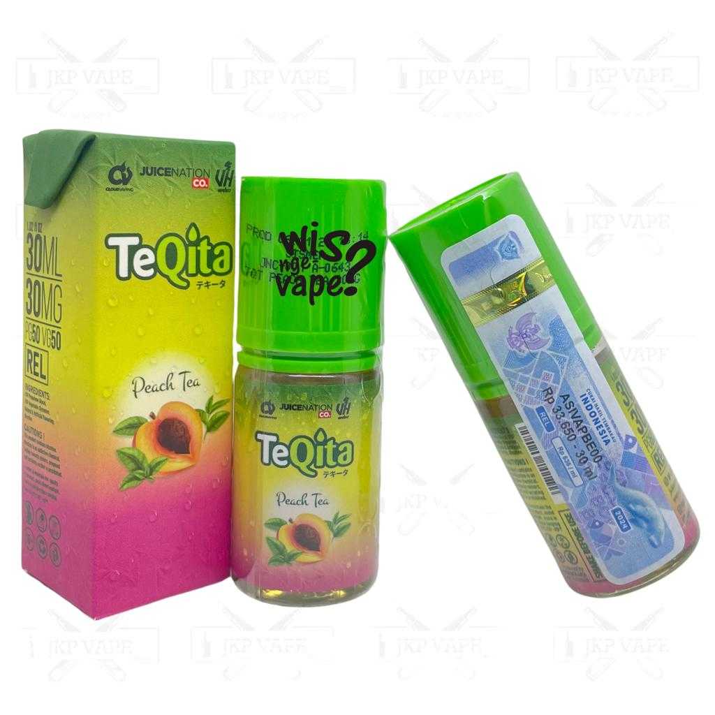 Jual TeQita 30ml - Salt Nic Liquid By Juicenation VapeHitz