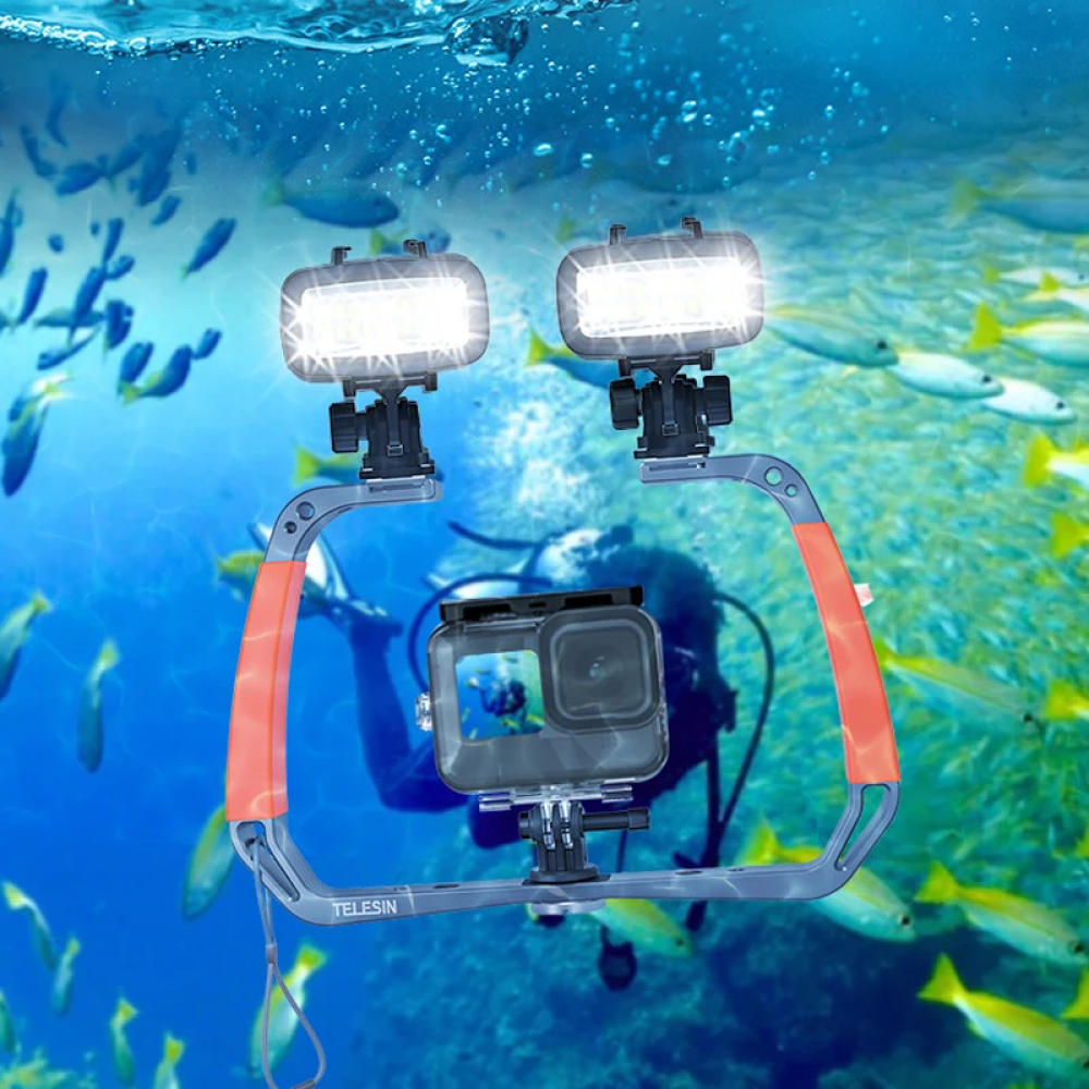 Jual TELESIN Diving Rig Handheld Stabilizer for Action Cam