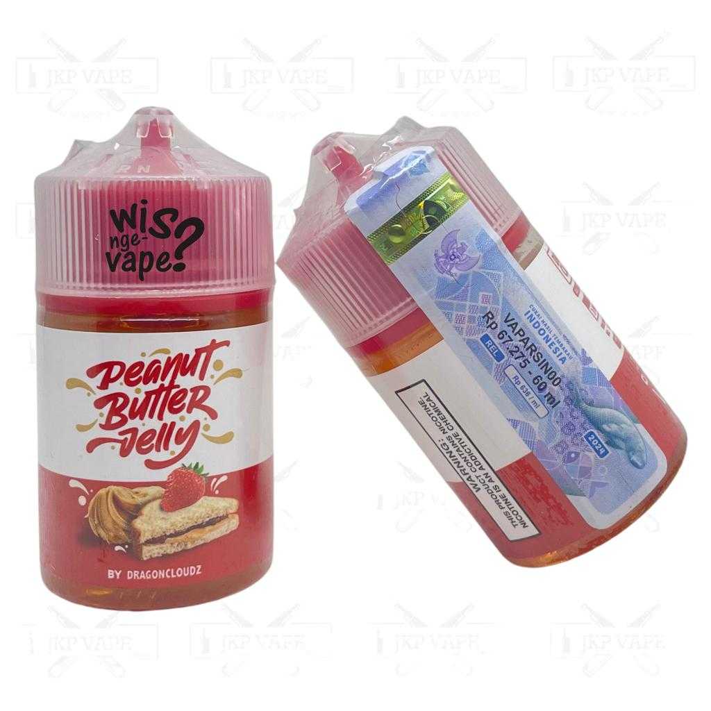 Jual Peanut Butter Jelly Strawberry 60ml - Liquid Vape Dragon