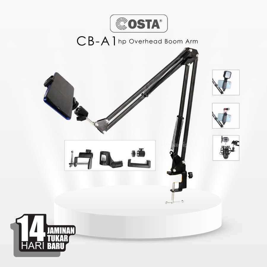Jual COSTA CB-A1 Arm Stand Flat Lay Boom Arm Table For Camera