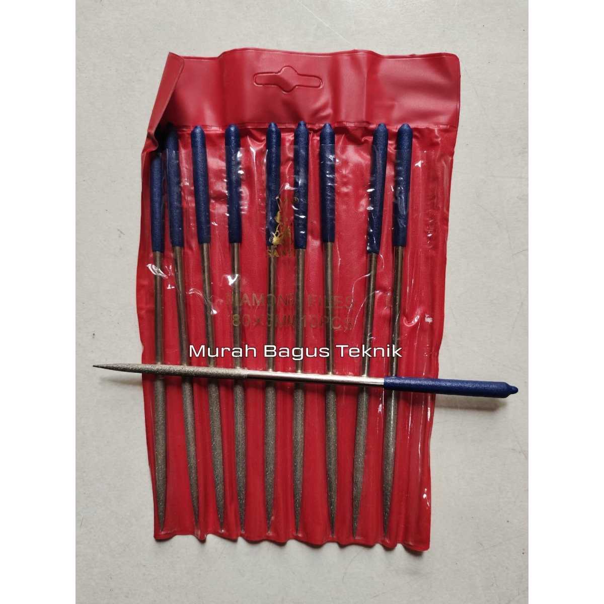 Jual KIKIR DIAMOND BULAT 4mm x 160mm KIKIR BESI BULAT | Jakmall.com