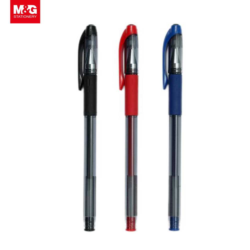 Jual Pulpen M&G Stick Gel Pen 0.38mm AGP63201 Pen Kantor Sekolah