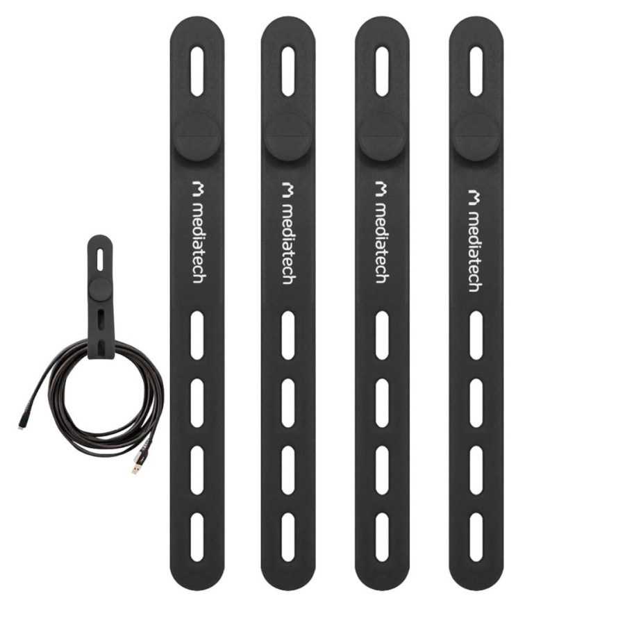 Jual Mediatech Adjustable Straps Cable Silicone Pengikat Kabel
