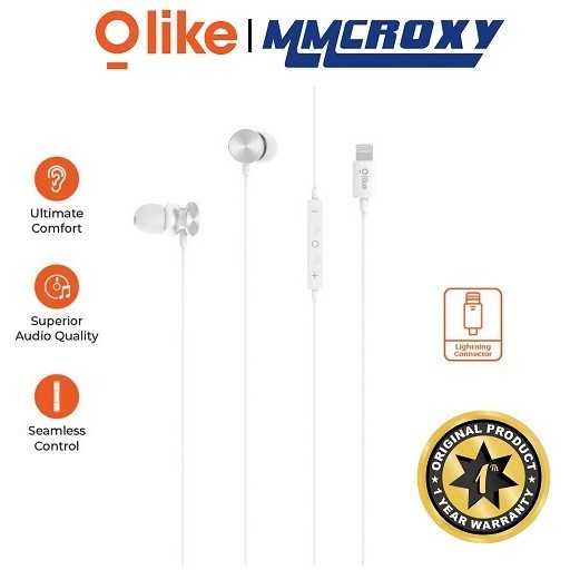 Jual Olike E502L Earphones With Lightning Connector Superior