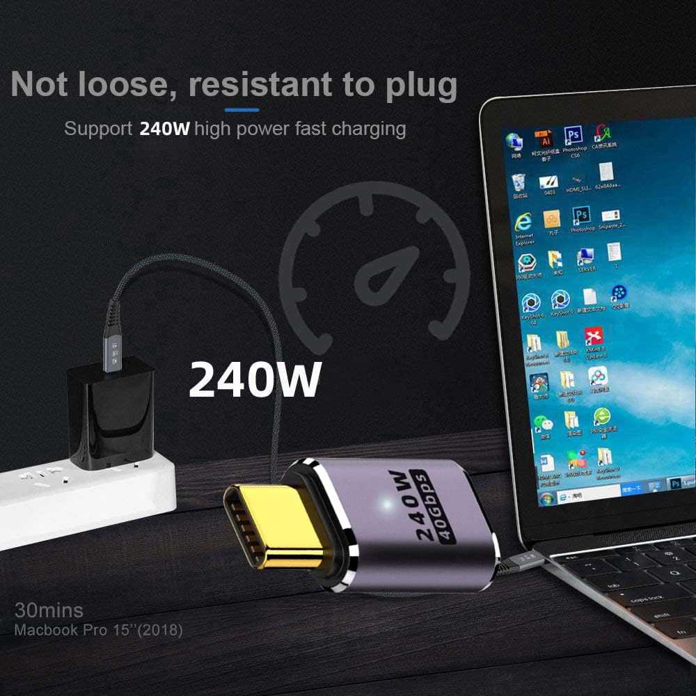 Jual SHIWANA OTG USB Type C 4.0 Female to Male Adaptor 40Gbps