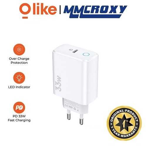 Jual Olike C306 Adapter Charger USB-C PD Fast Charging 33W