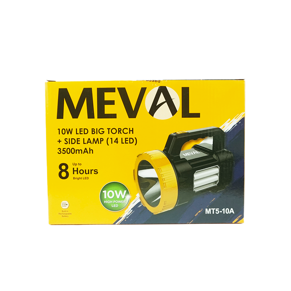 Jual MEVAL LED Senter 100W JUMBO Torch Lampu Samping Hi-POWER
