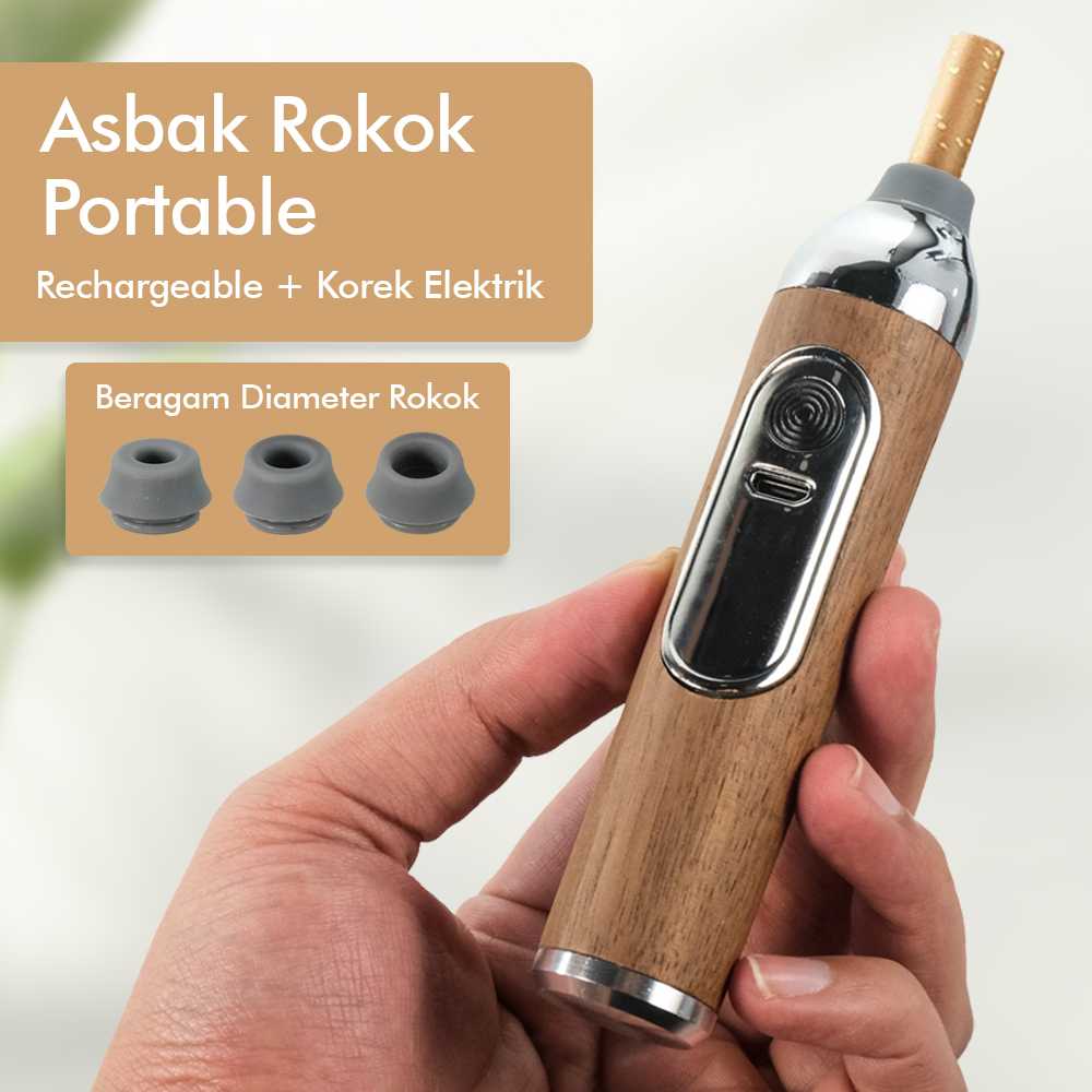 Jual YISR Asbak Rokok Portable Pipe Smoking Rechargeable with