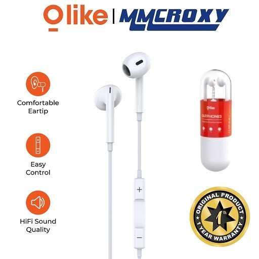 Jual Olike E30 Earphone Sound Clear Comfortable 3.5mm HiFi Sound
