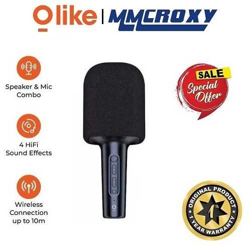 Jual Olike KM1 Microphone Portable Bluetooth 5.0 Mic Combo Smart