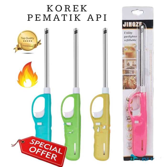 Jual Pematik Api Kompor Gas Lighter Jingze Gas Korek Tembak