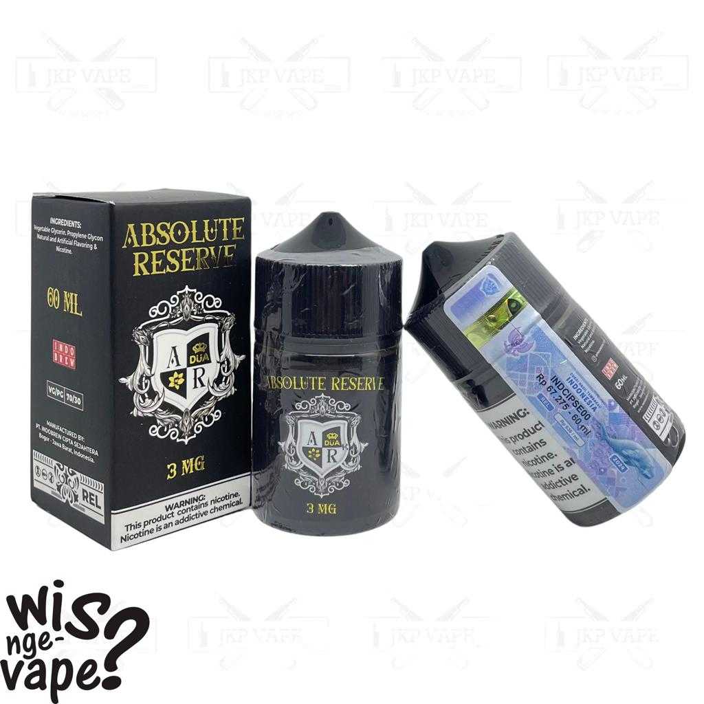 Jual Absolute Reserve 60ml - Liquid Vape by Indobrew | Jakmall.com