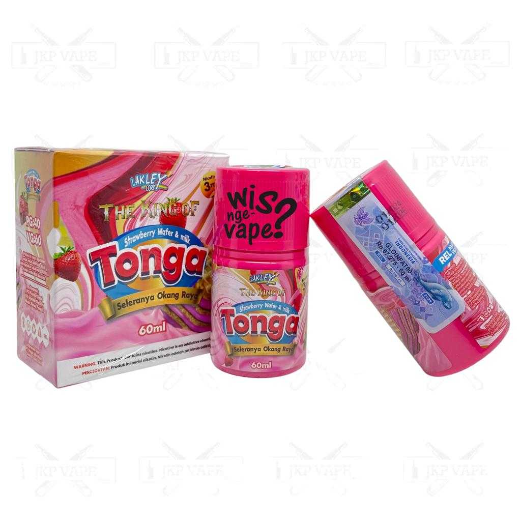 Jual Tonga Wafer Milk 60ml - Liquid Vape by Rizky Ritonga x
