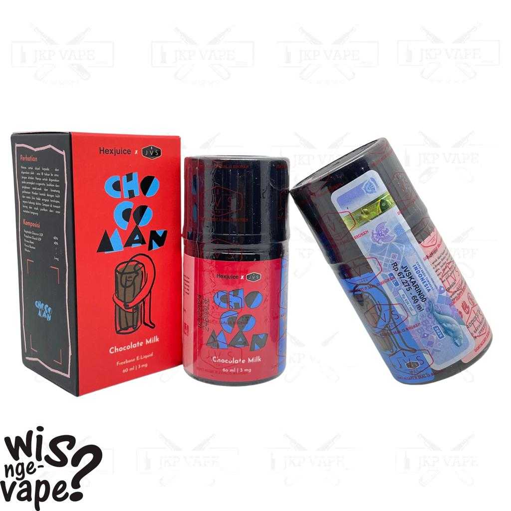 Jual Chocoman 60ml - Choco Man Liquid Vape by JVS x HexJuice