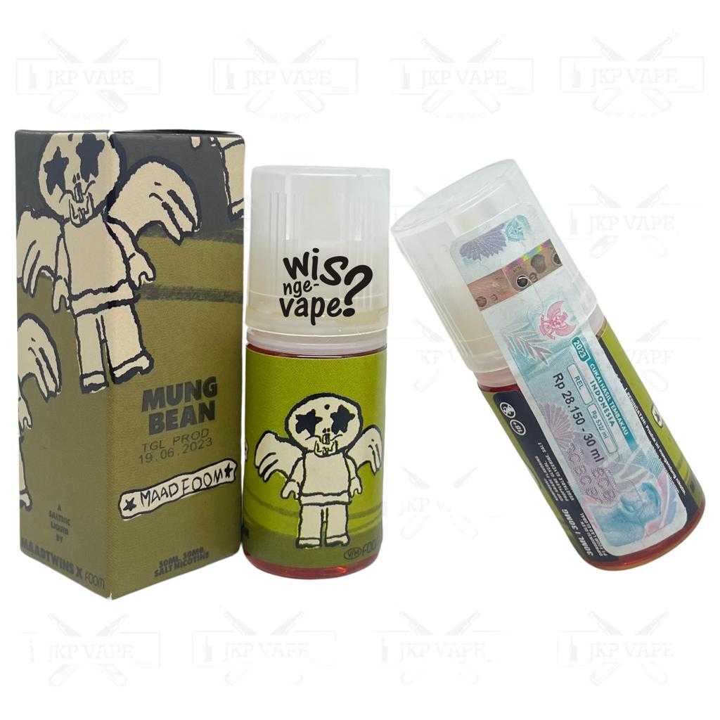 Jual Maad Foom Mung Bean 30ml - Salt Nic Liquid Vape MaadTwins