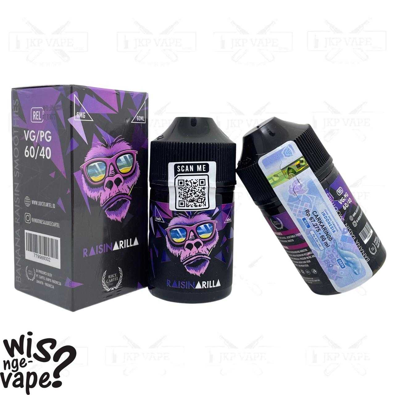 Jual Raisinarilla 60ml - Raisin Rilla Banana Smoothies by IJC x