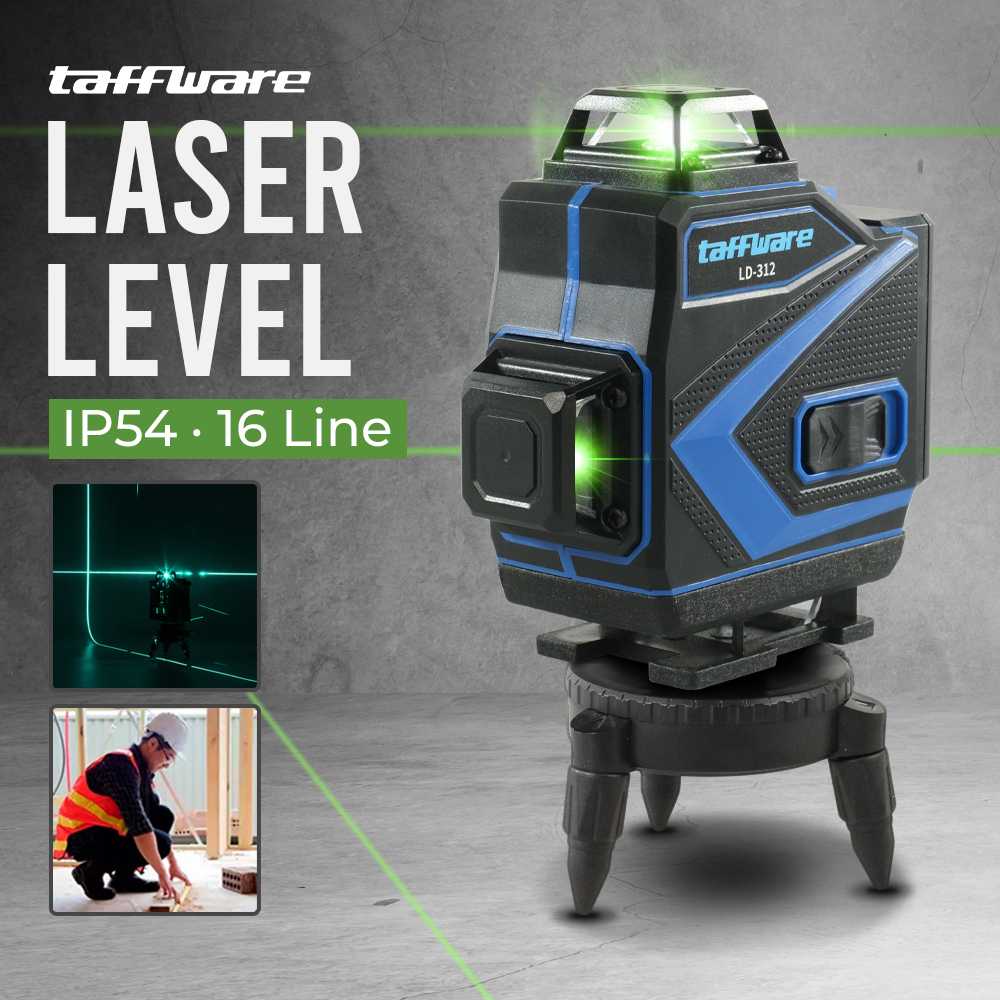 Jual Taffware Mesin Self Leveling Laser High Precision 4D 16