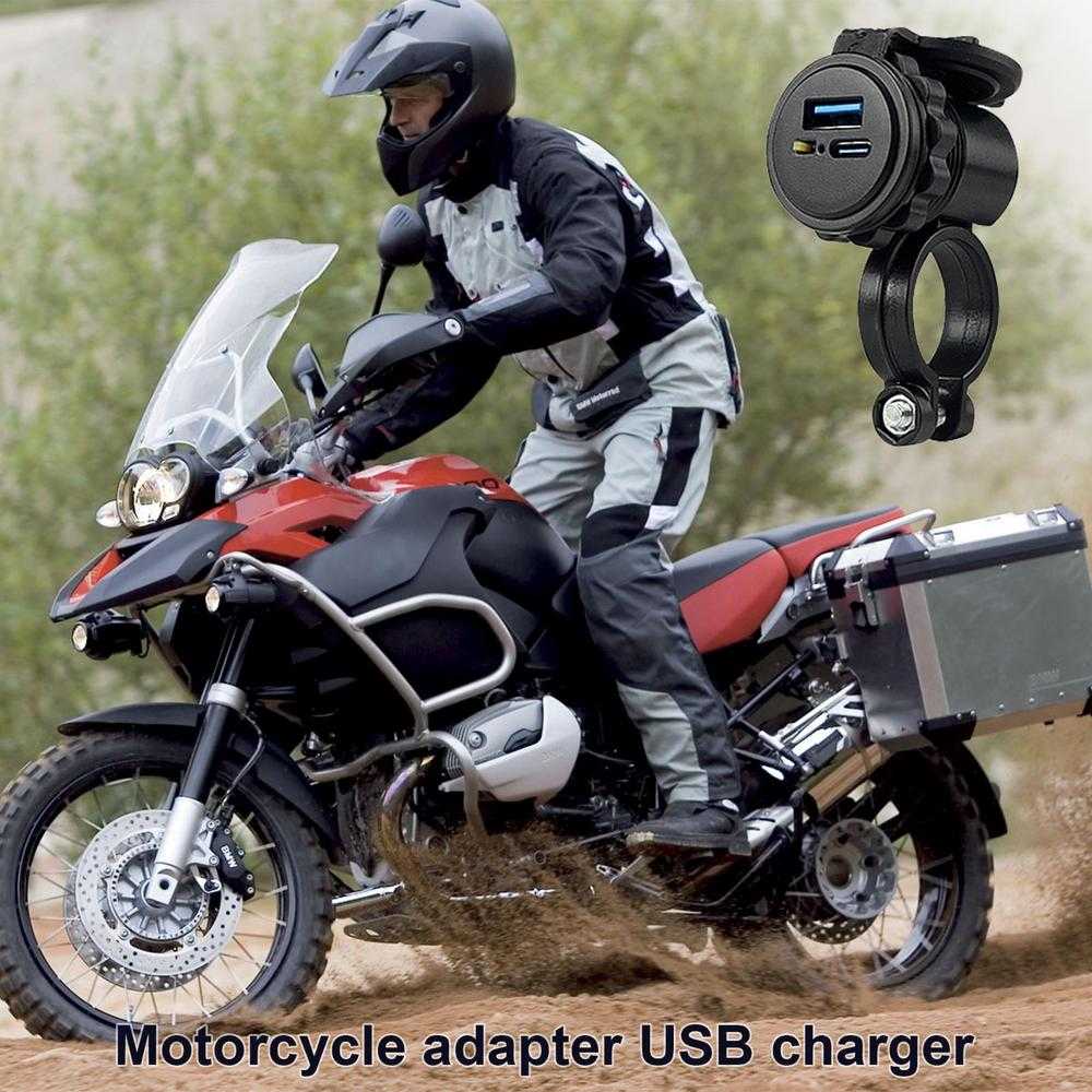 Jual OTOHEROES Charger Motor 2 Port USB Type C Fast Charging