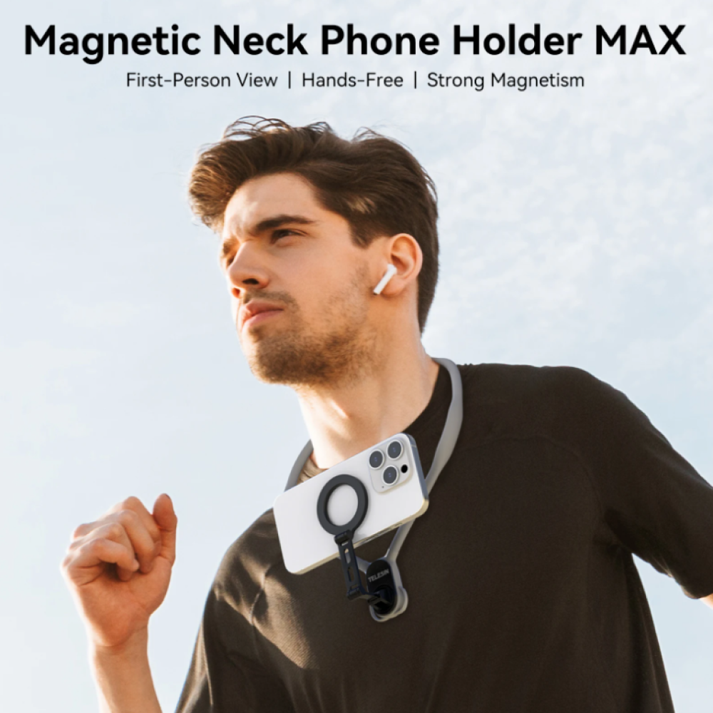 Jual TELESIN Strap Kalung Magnetic Neck Mount for Smartphone