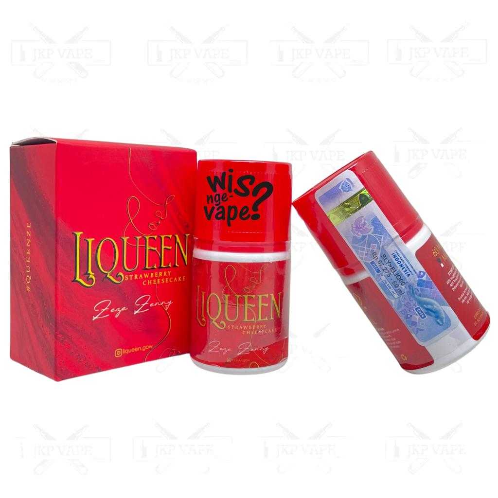 Jual Liqueen Strawberry Cheesecake 60ml - V2 Liquid Vape By GOW
