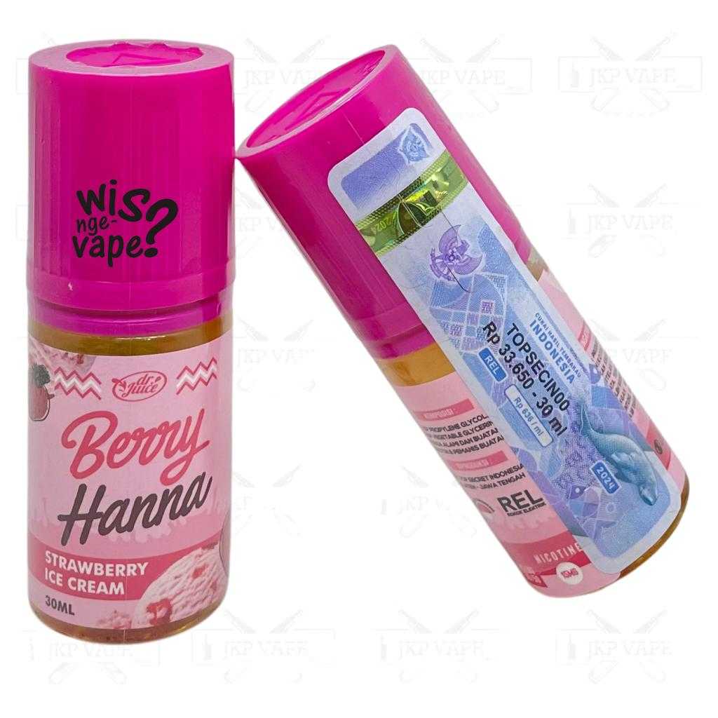 Jual Berry Hanna Strawberry Ice Cream 30ml - Pods Friendly By Dr