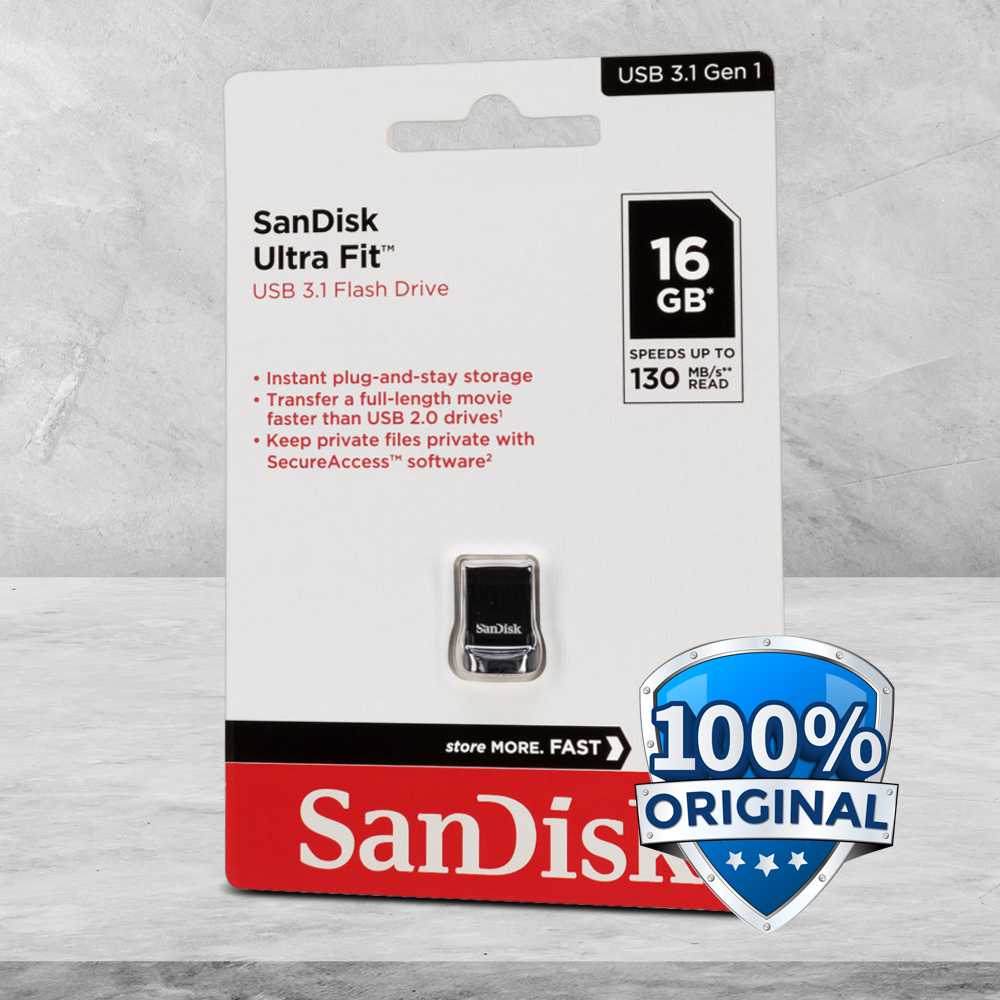 Jual SanDisk Ultra Fit Flashdisk USB 3.1 / 3.2 Gen 1 - SDCZ430