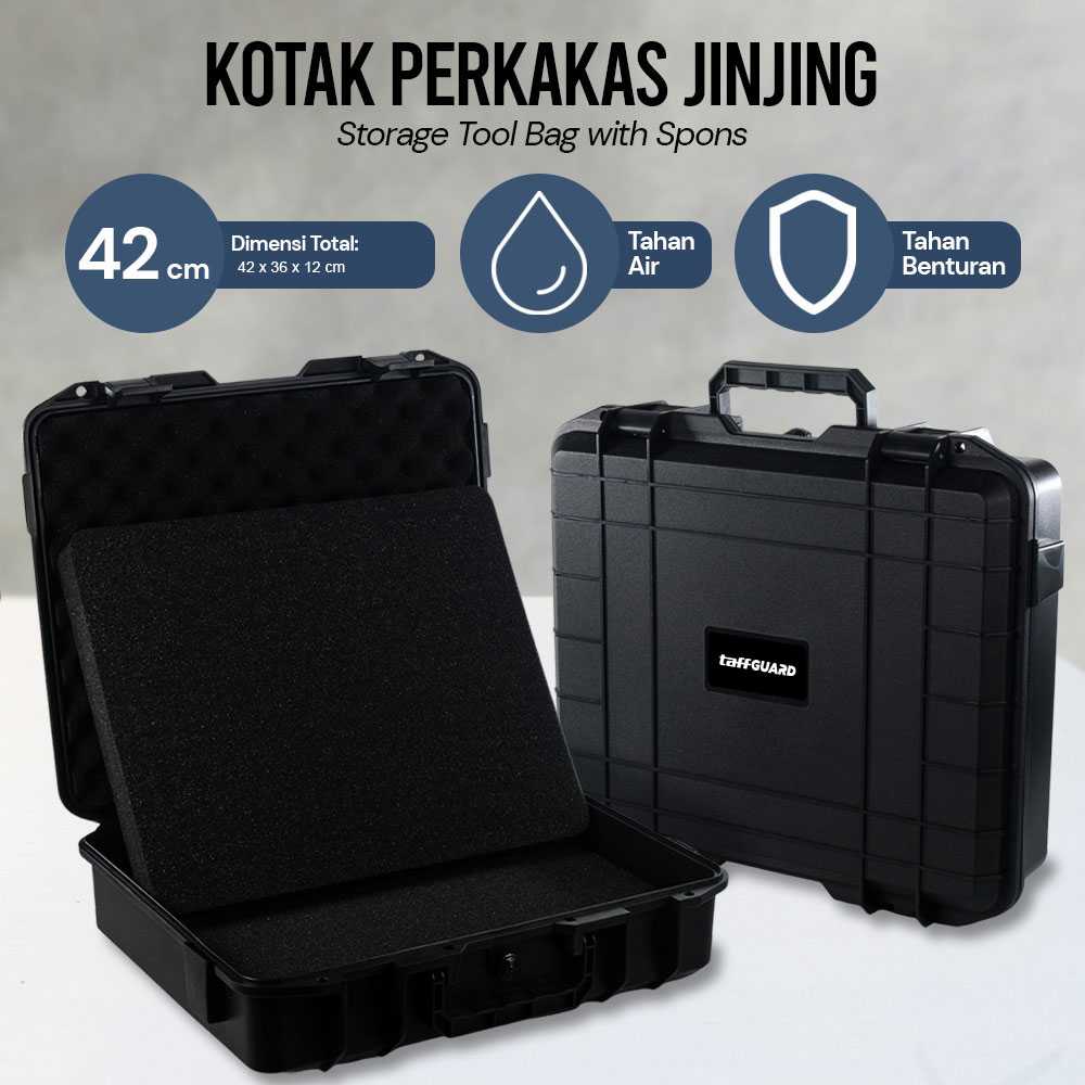 Jual TaffGUARD Kotak Perkakas Jinjing Storage Tool Box Bag with