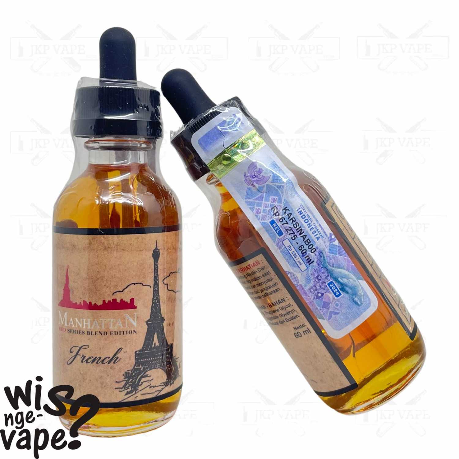 Jual MANHATTAN FRENCH 60ML - PREMIUM LIQUID VAPE BY KARYA SINAR