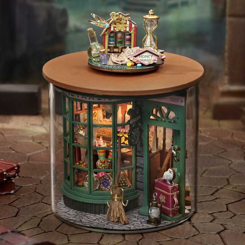 Jual Dream Bottle Series Magic Shop Miniatur 3D Wooden Handmade