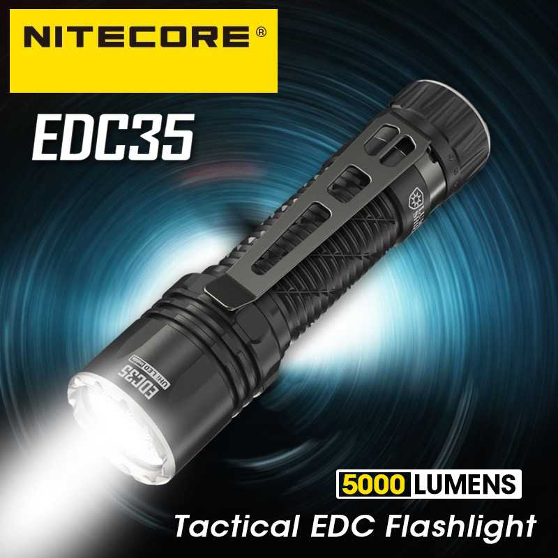 Jual NITECORE Senter LED Tactical EDC Flashlight UHi 40 IP68
