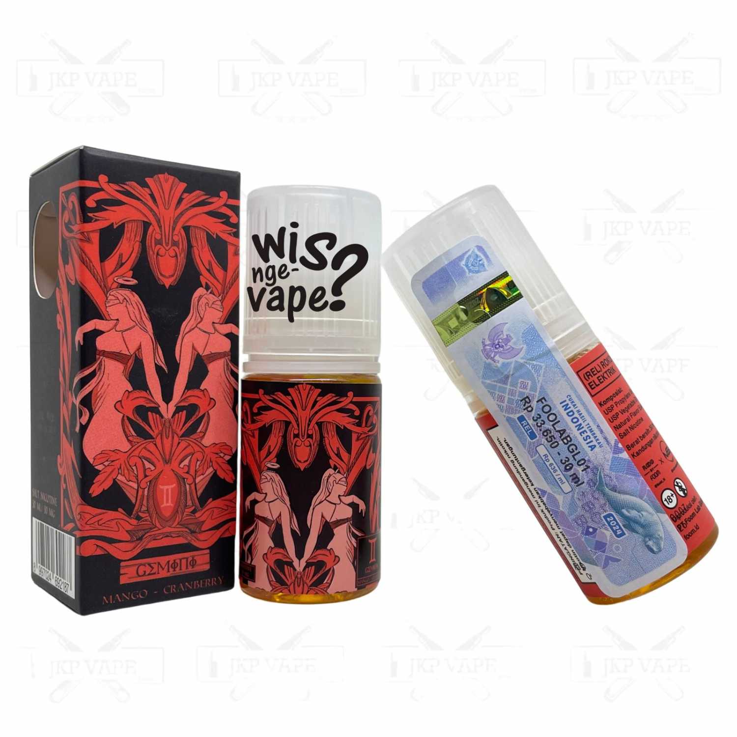 Jual Foom Gemini Mango Cranberry 30ml - Zodiac Liquid Salt Nic