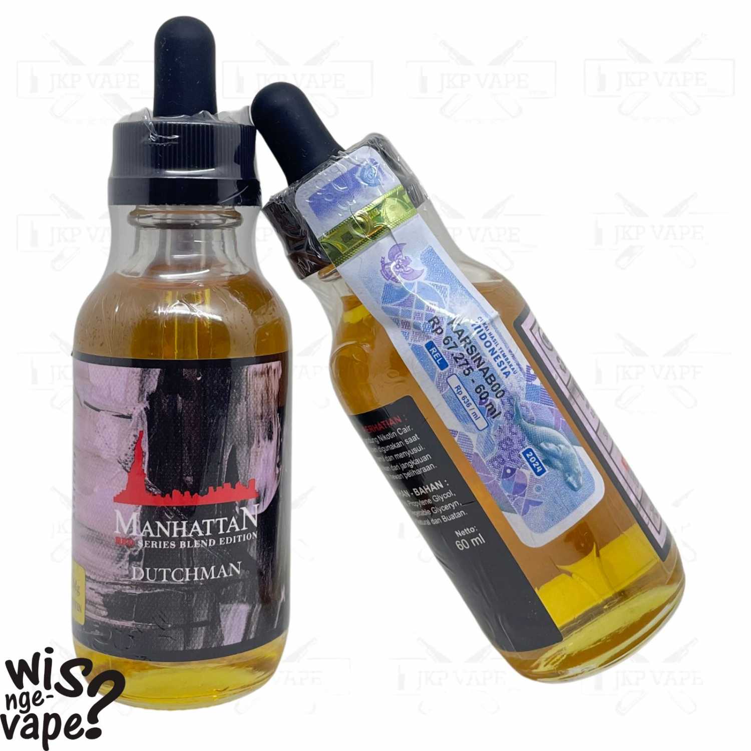 Jual Manhattan Dutchman 60ml - Red Series MTL Liquid Vape By