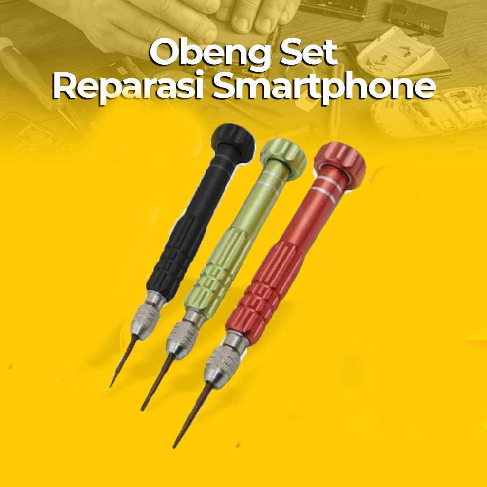 Jual PEGASI Obeng Set 5in1 Reparasi Smartphone Maintenance Tools