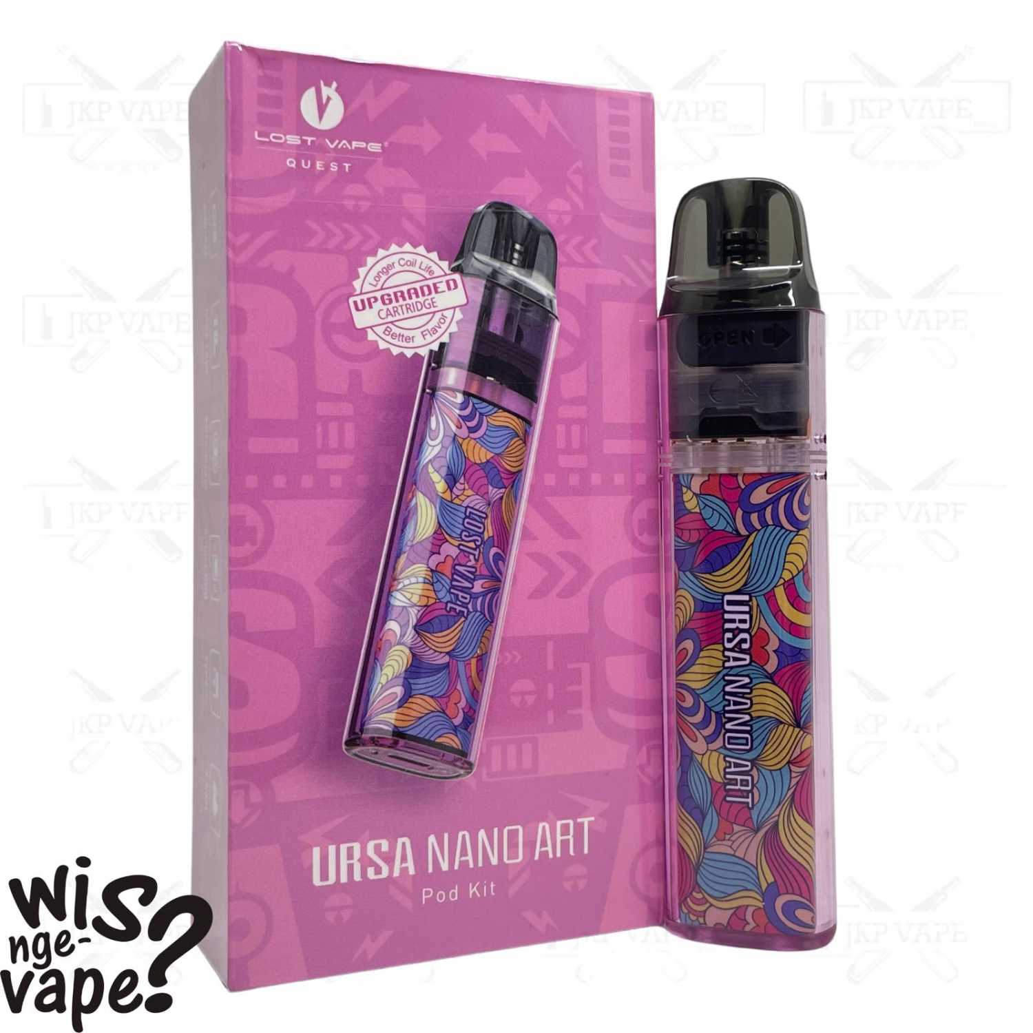 Jual Ursa Nano Art 800mAh 18W - Pod Kit Authentic by Lost Vape