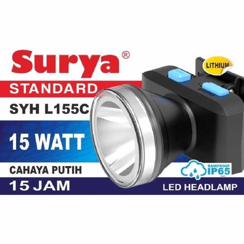 Jual Senter Kepala 15w Surya SYH L155C | 155C 15w HeadLight
