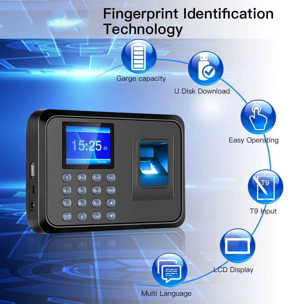 Jual Donwe Mesin Absen Sidik Jari Attendance Fingerprint 1000