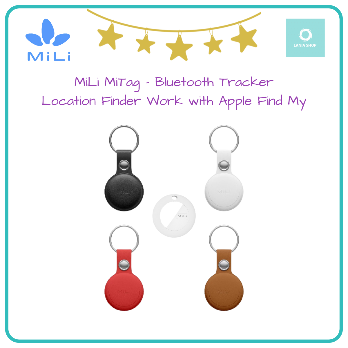 Jual MiLi MiTag - Bluetooth Tracker Location Finder Work with