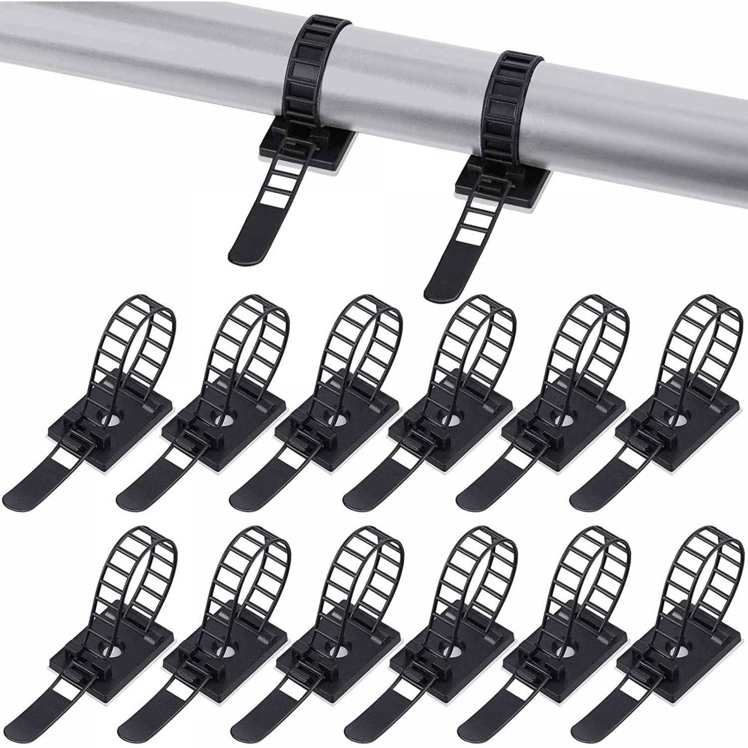 Jual Penjepit Kabel Zip Pengatur Kabel Organizer Nylon Set 5pcs